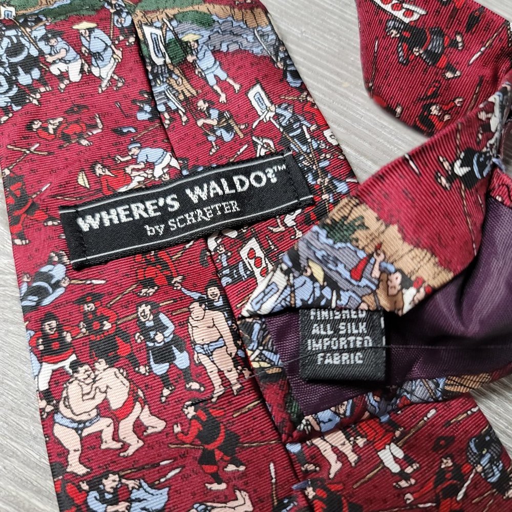 Wheres Waldo 1992 Martin Handford Schreter Necktie An… - Gem